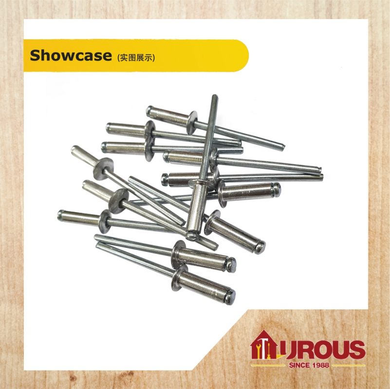 Aluminum Blind Rivets 1/8'' (100pcs) - Aurous | Tick Hong Hardware