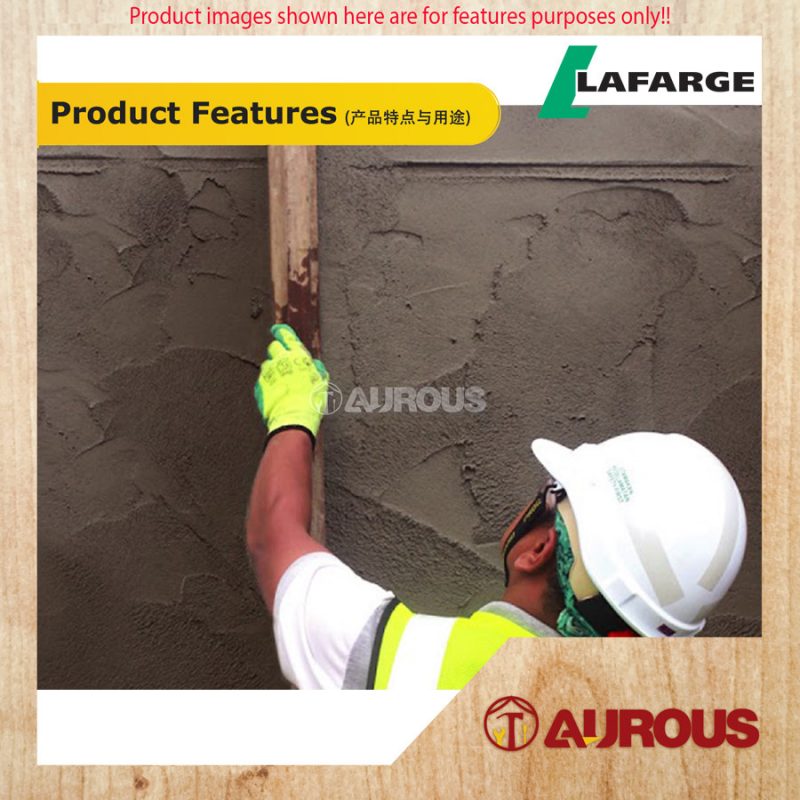 LAFARGE QUICK MIX 386 (THIN PLASTER) 40KG - Aurous | Tick Hong Hardware