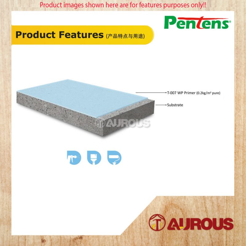 PENTENS WP PRIMER T-007 CEMENT MODIFIER (1KG) - Aurous | Tick Hong Hardware