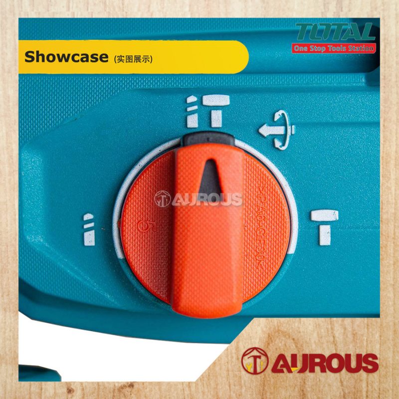 TOTAL ROTARY HAMMER 26MM 800W TH308268-8 - Aurous | Tick Hong Hardware
