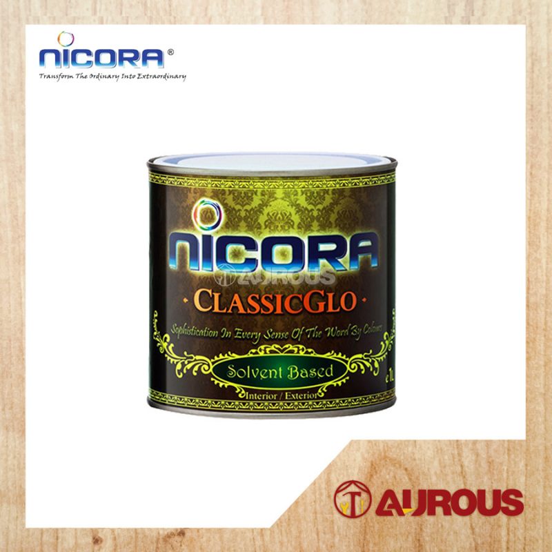 NICORA LYCA MATT WHITE PAINT ( 1 LITRE ) - Aurous Hardware Online Store