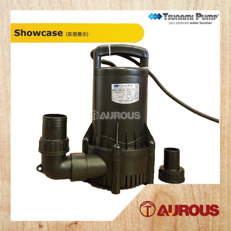 TSUNAMI VERTICAL SUBMERSIBLE WATER PUMP (HQP-250/HQP-330) - Aurous ...