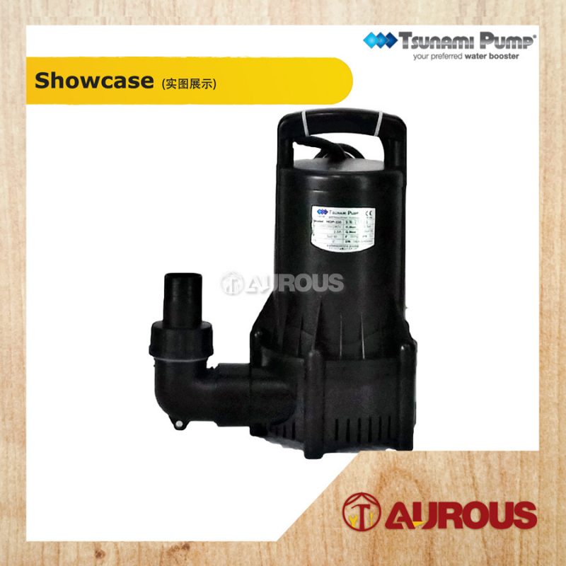 TSUNAMI VERTICAL SUBMERSIBLE WATER PUMP (HQP-250/HQP-330) - Aurous ...