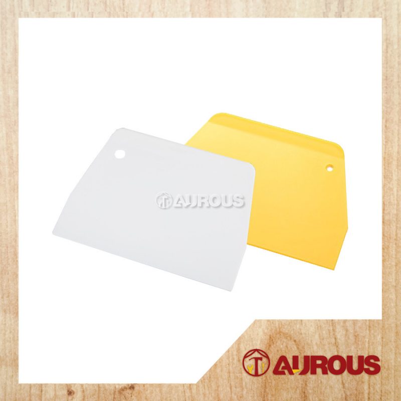 PVC SCRAPER PUTTY KNIFE RECTANGULAR SHAPE 5" (YELLOW/WHITE)-RANDOMLY ...
