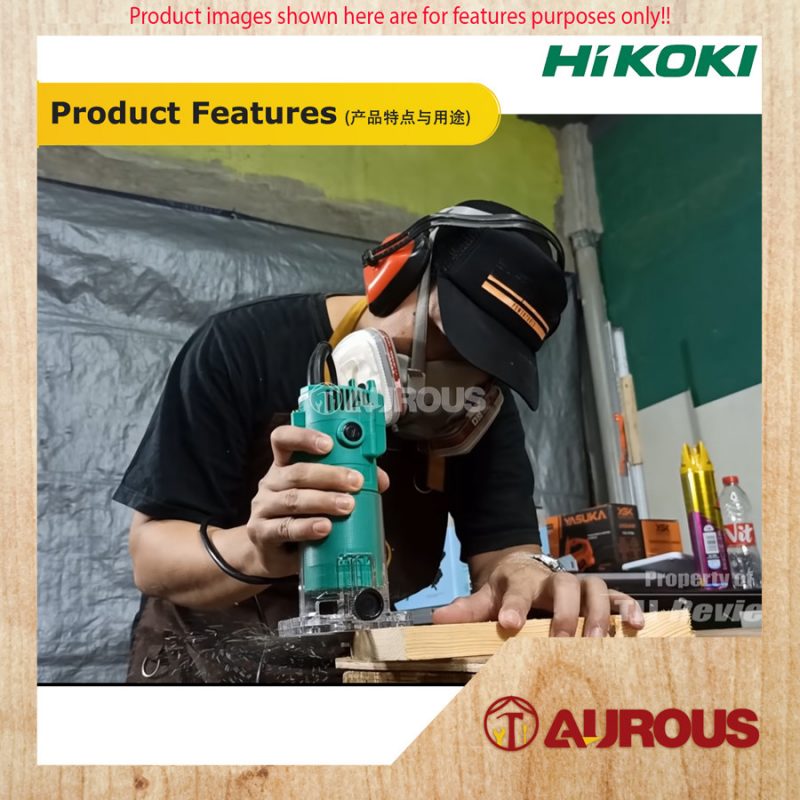 HIKOKI MACHINE TRIMMER (ROUTERING) 6.35MM (1/4") M6ST - Aurous | Tick ...