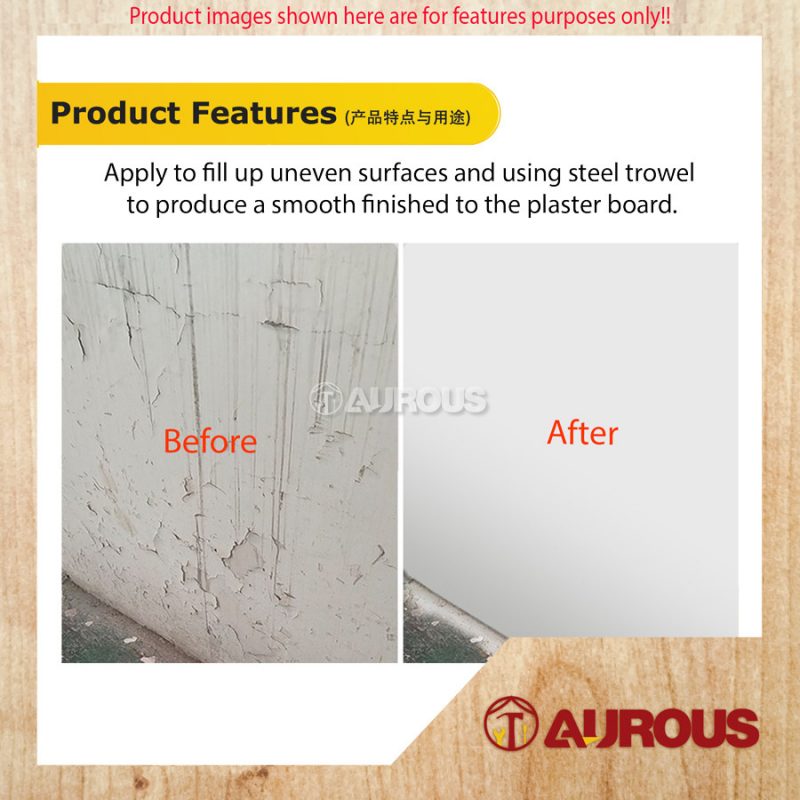 1KG PACK STOPPING COMPOUND / SIMEN PLASTER CEILING / DIY PROJECT FLOWER ...