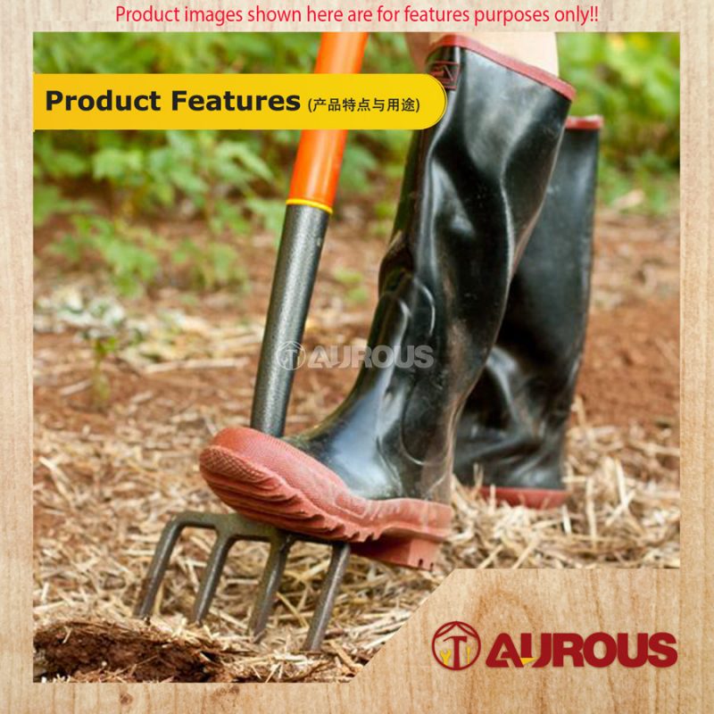 B-TANI 4 POINT FORK HOE/4 TEETH DIGGING FORK/GARDENING GRASS FORK(HEAD ...