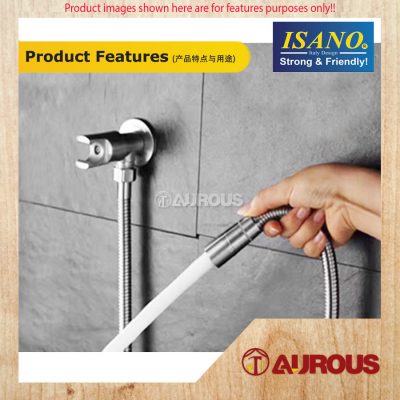ISANO ANGLE VALVE C/W BIDET SET 1000AS - Aurous | Tick Hong Hardware