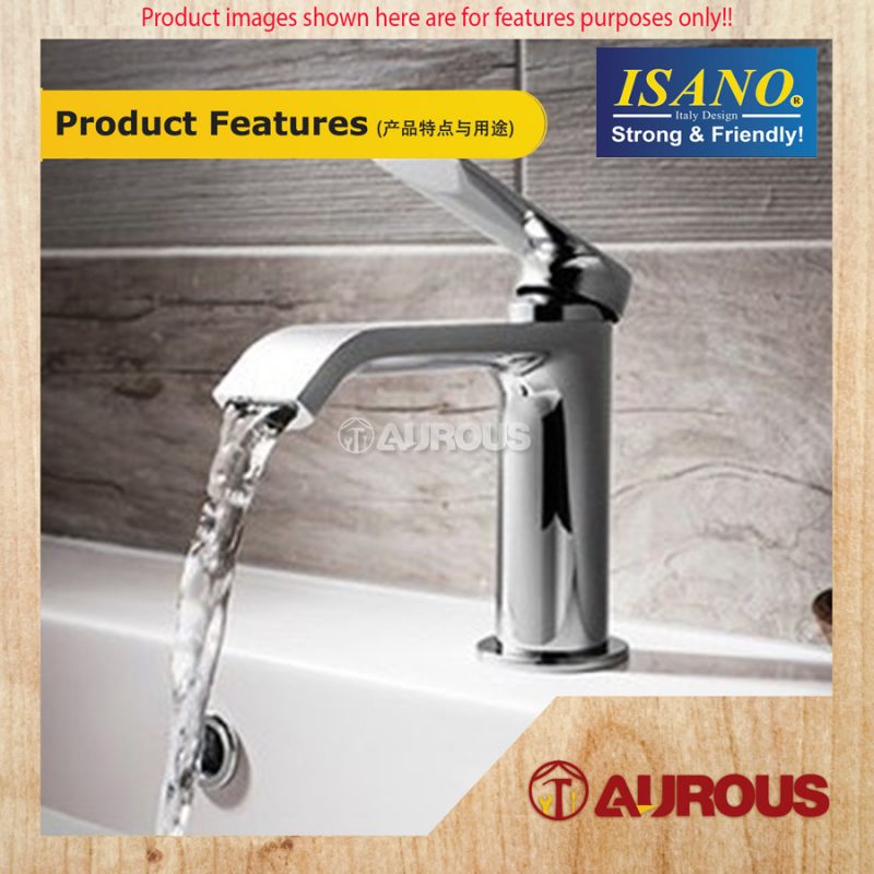 ISANO ECO 1/2" PILLAR BASIN TAP (8200PT) - Aurous | Tick Hong Hardware