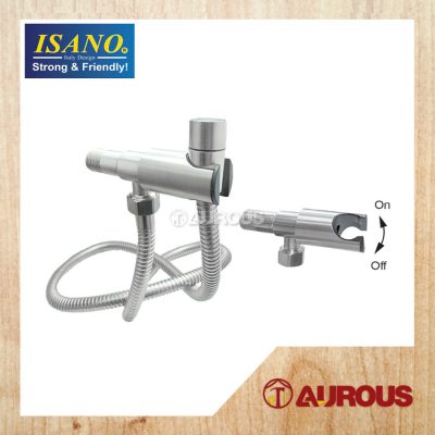 ISANO ANGLE VALVE C/W BIDET SET 1000AS - Aurous | Tick Hong Hardware