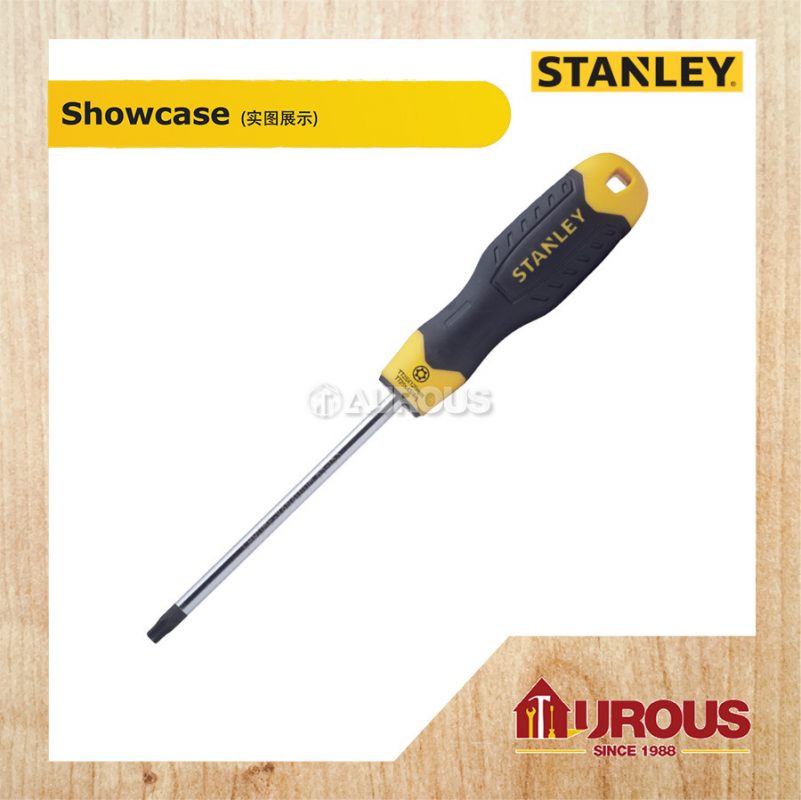 Stanley Torx Head Screwdriver T5-T15 - Aurous | Tick Hong Hardware