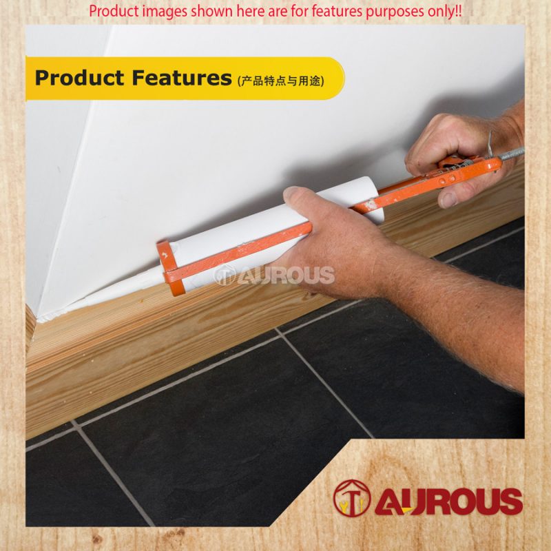 SILICONE CAULKING GUN FOR PRESSING INJECT SILICONE SEALANT (COLOUR ...