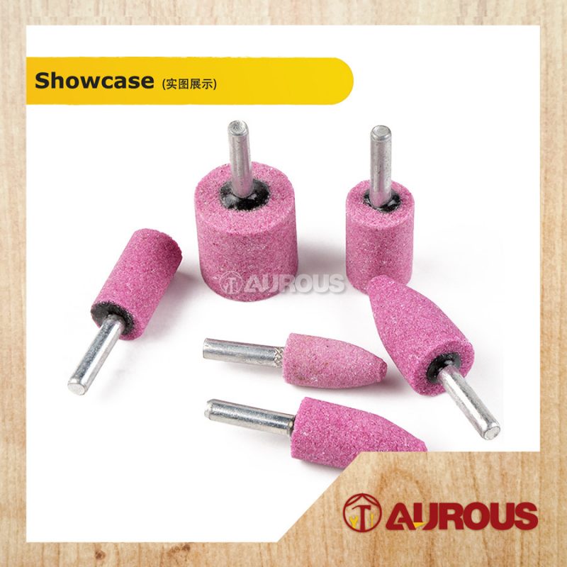 6MM SHANK ABRASIVE MOUNTED STONE GRINDING BIT (CYLINDRICAL/CONE) (10 ...