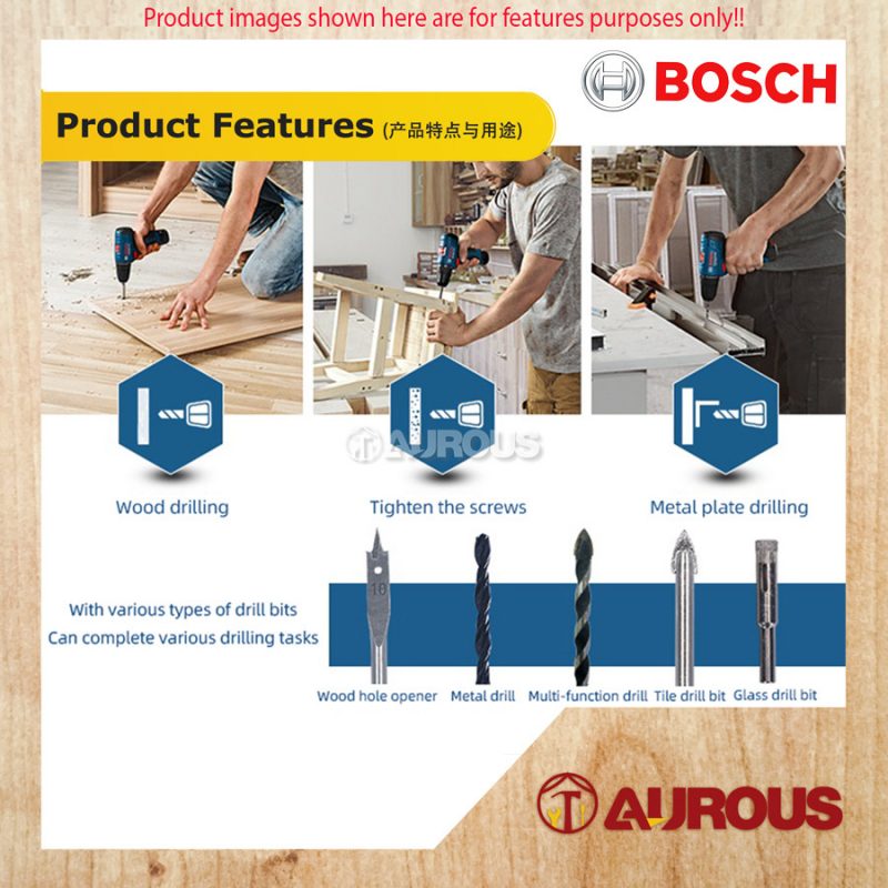 BOSCH GSR 120-LI GEN 2 PROFESSIONAL CORDLESS DRILL/DRIVER (GSR120-LI ...