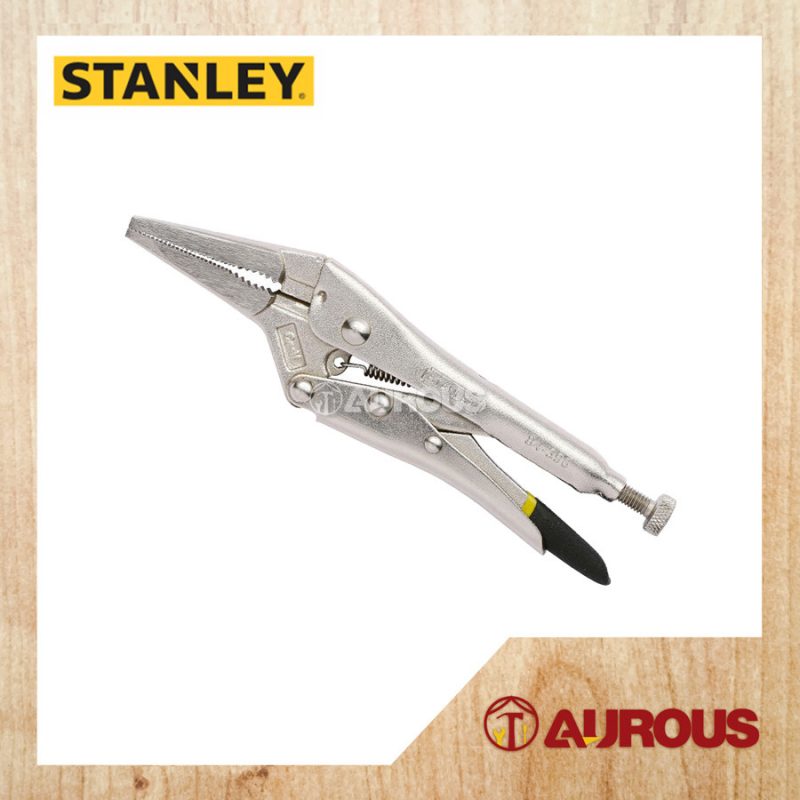 STANLEY LONG NOSE LOCKING PLIERS (6'' 152.40MM) 84-396 - Aurous | Tick ...
