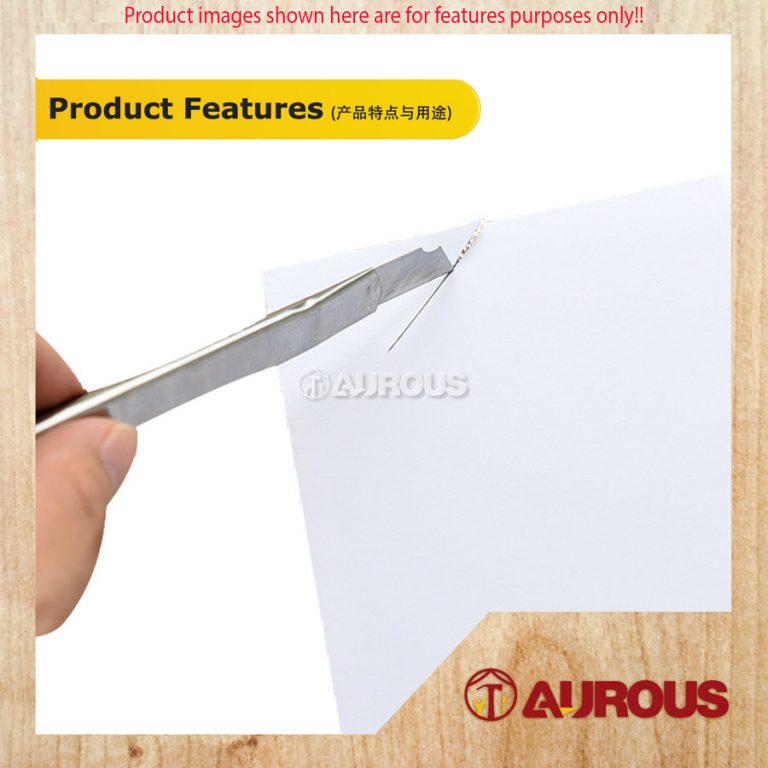 9MM BLADE UTILITY METAL BLADE CUTTING KNIFE / PAPER CUTTER / SNAP OFF ...