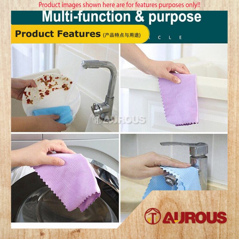 MIXED COLOUR MICROFIBER DISHCLOTH CLEANING TOWEL CLOTH WIPE 30 X 40CM ...