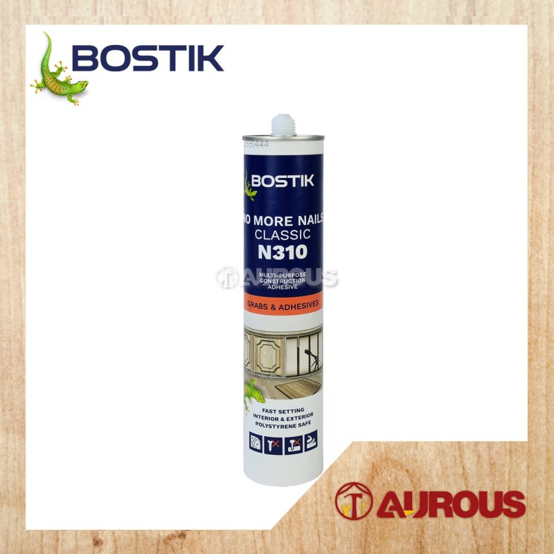 BOSTIK NO MORE NAILS MULTIPURPOSE CONSTRUCTION ADHESIVE 320G BEIGE ...
