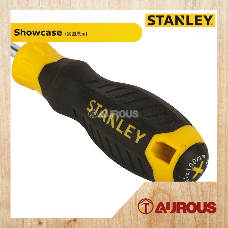 STANLEY CUSHION GRIP 8 PCS SCREWDRIVER SET STMT66673 (66-673) - Aurous ...