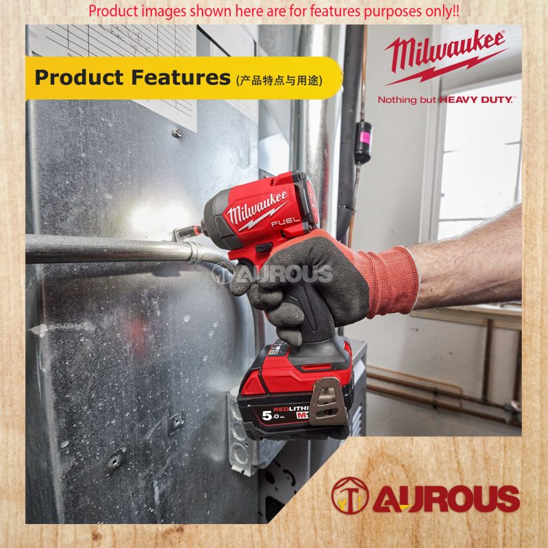 MILWAUKEE M18 FUEL GEN IV 13MM PERCUSSION DRILL/DRIVER & 1/4" HEX ...
