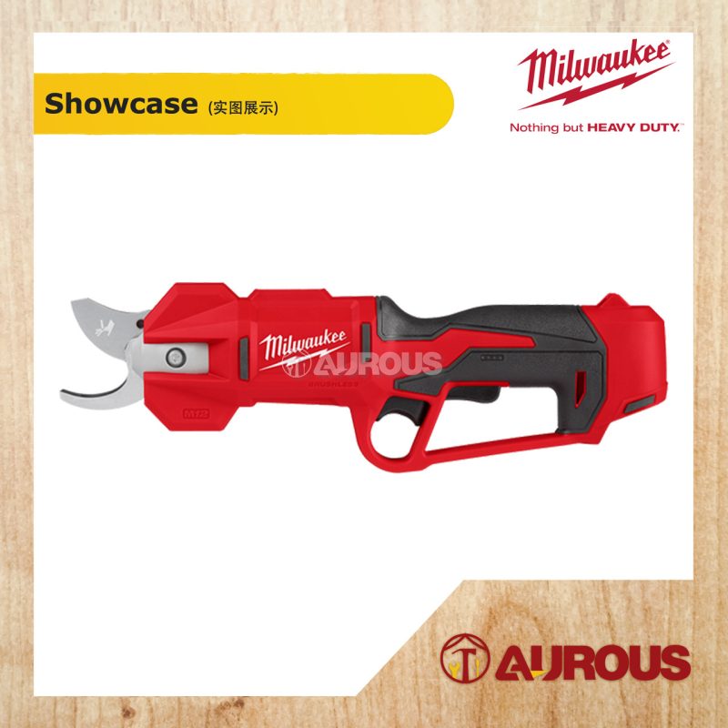 MILWAUKEE M12 BRUSHLESS PRUNING SHEARS M12 BLPRS-0 (BARE TOOL) - Aurous ...