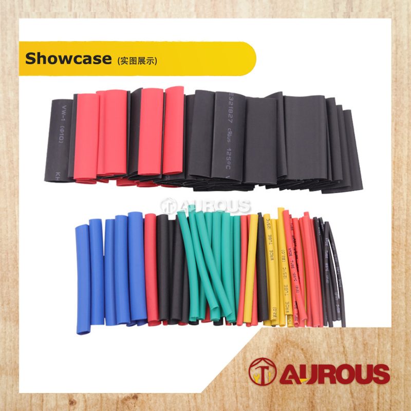 750PCS ELETRICAL WIRE CONNECTOR CABLE HEAT SHRINK TUBE JOINT CONNECTION ...