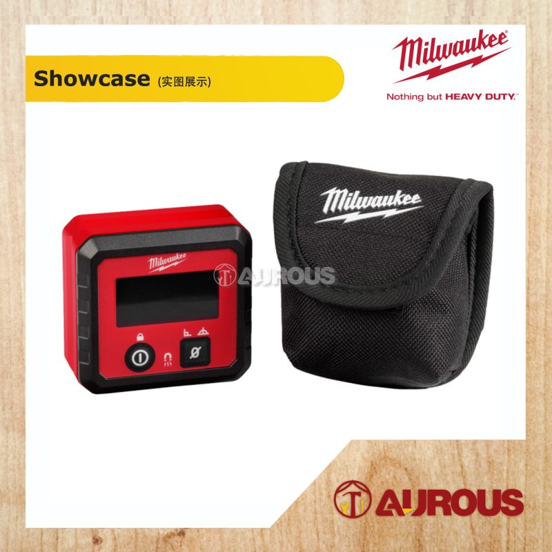 MILWAUKEE MAGNETIC DIGITAL ANGLE GAUGE TOOL (48-22-5602) - Aurous ...